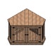 Corner Dog Crate Plan - Corner Dog Kennel - Build Own Easy and Cheap ...
