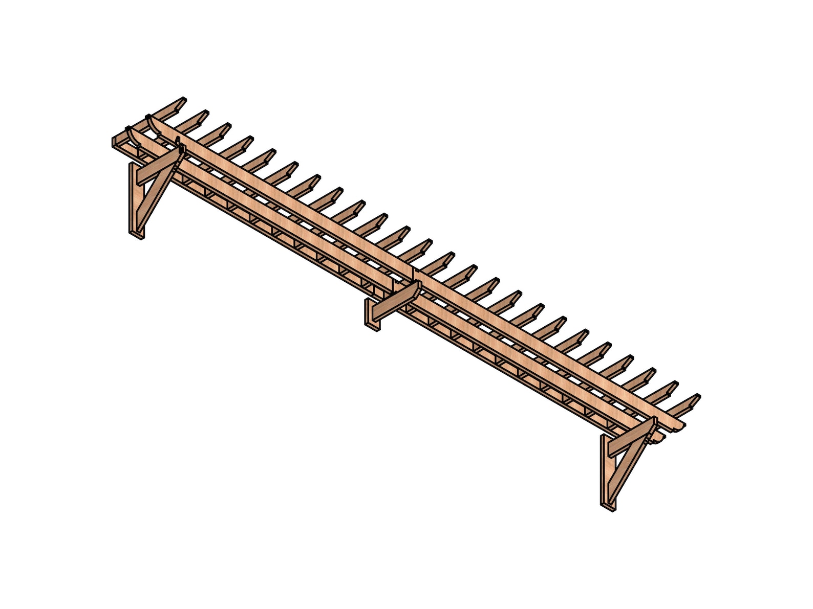 18 Ft Garage Arbor Plan: DIY Window Trellis (digital Download) - Etsy