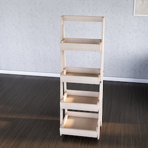 Foldable Wood Stand Plan for DIY Projects - Etsy