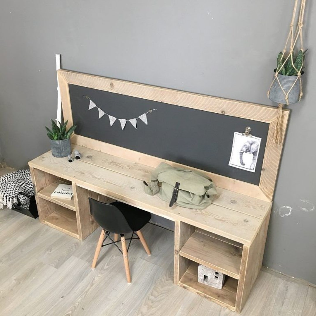 Diy Build PDF Plan for Wooden Study Table Build Your Own Affordable Study Desk Etsy