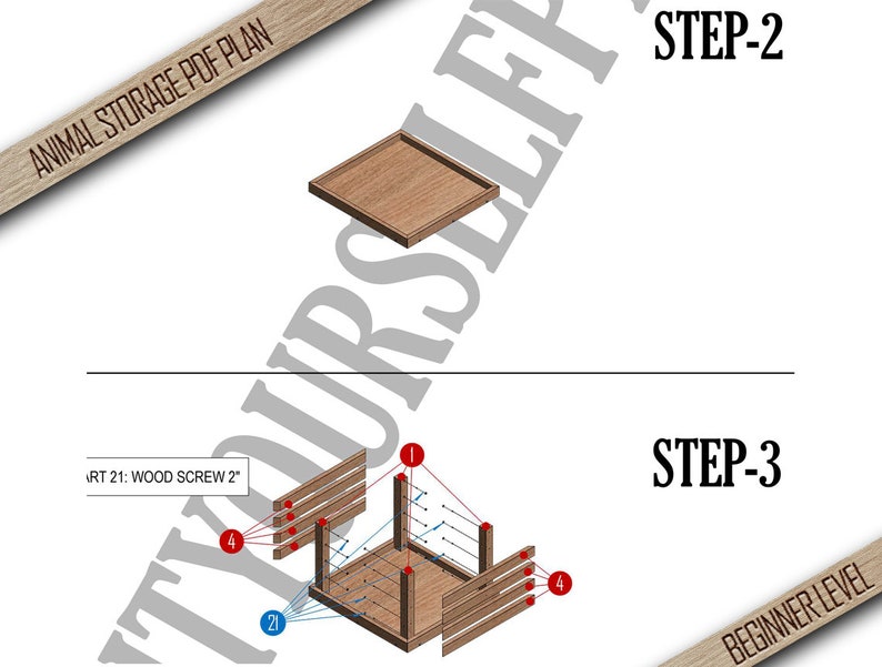 Diy Toy Storage Plan Wooden Toy Box Truck Toy Storage Toy | Etsy