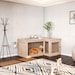 L-shaped Dog Kennel Plan: Modern Indoor Dog Crate Furniture (DIY) - Etsy