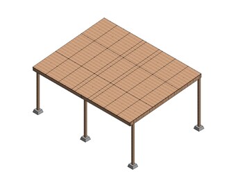 14x22 Outdoor Car Canopy Plans / Garden Gazebo Shelter DIY - Etsy