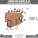 Corner Dog Crate Plan - Corner Dog Kennel - Build Own Easy and Cheap ...