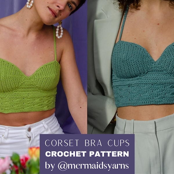 Plus Size Crochet Corset Top Pattern - Etsy