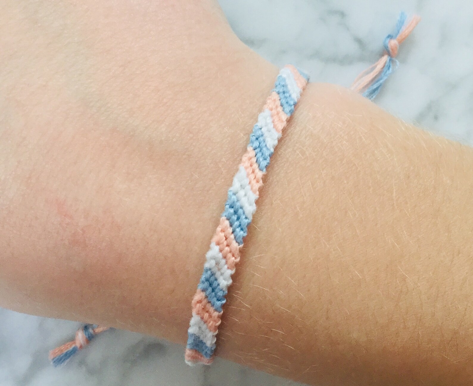 Adjustable Customizable String Bracelet Set of 3 FREE - Etsy