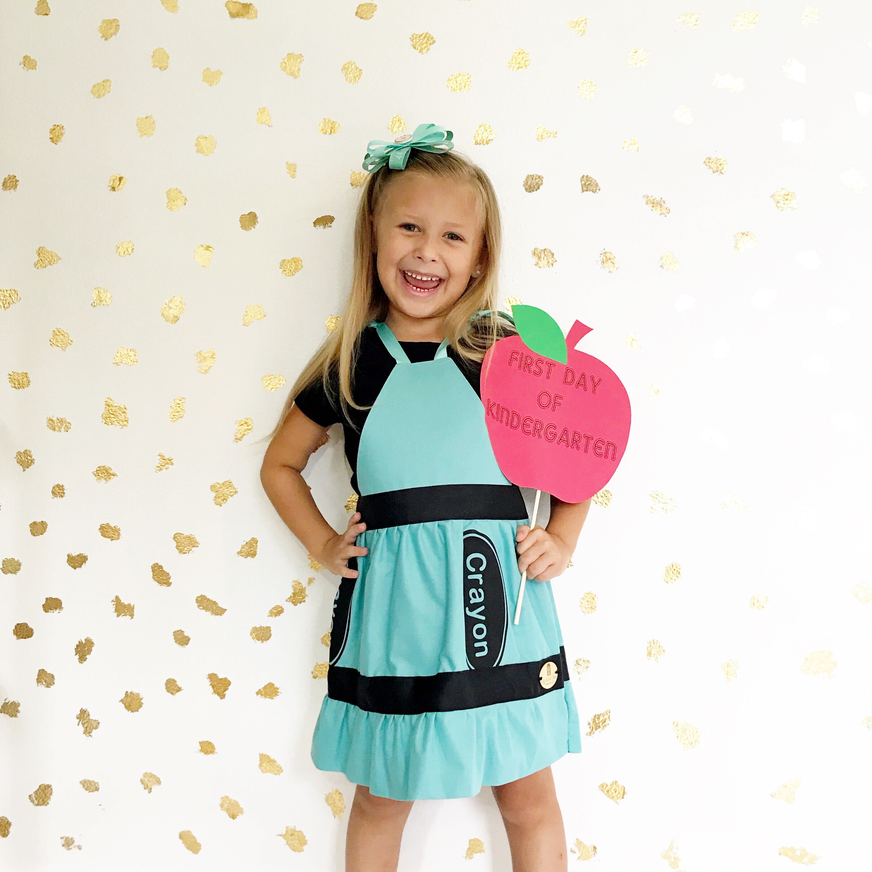 Kindergarten/First Grade Girl's Back to School Dress | Etsy