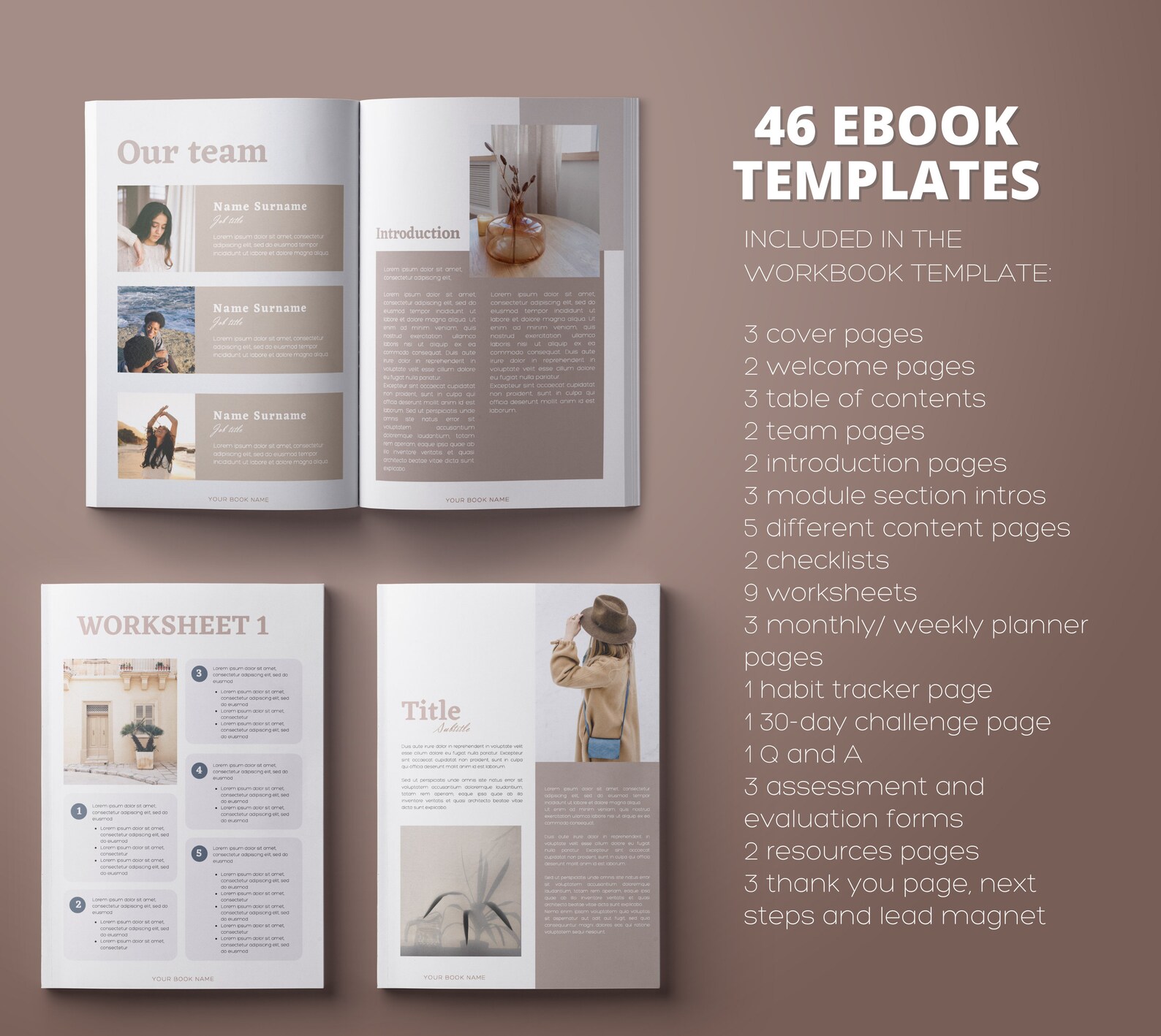 Guidebook Templates