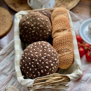 Adorable Crochet Baguette - Handmade Decoration, A Gift for Baking ...