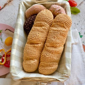 Adorable Crochet Baguette - Handmade Decoration, A Gift for Baking ...