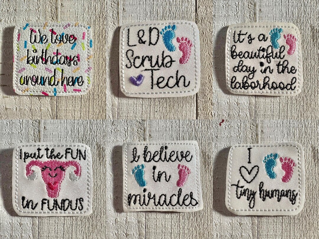 Velcro Back Felt Badge Buddy Badge Reel Combo - Etsy