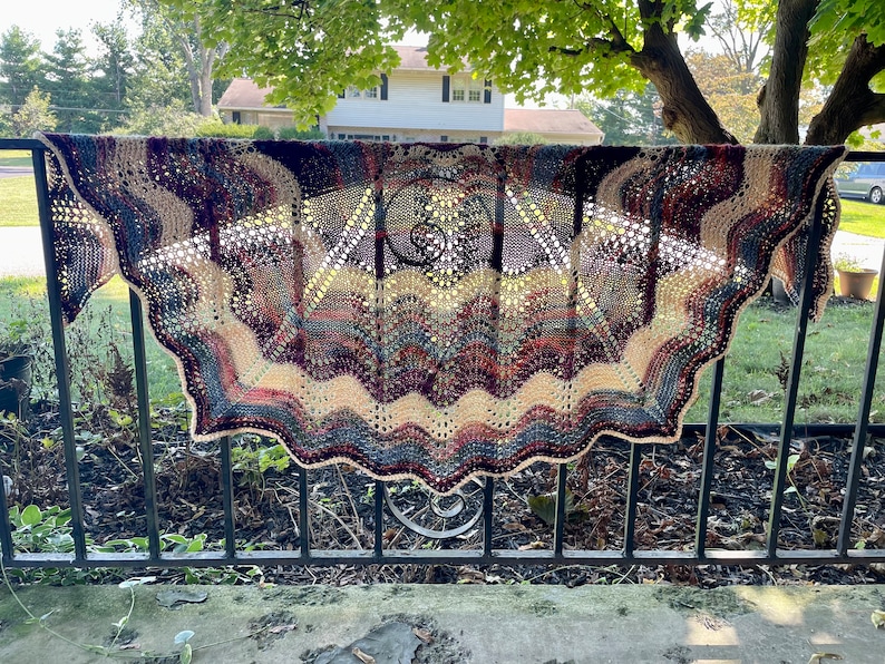 Knitting Pattern: Old Shale Shawl-variations on a Theme - Etsy