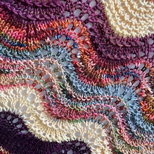 Knitting Pattern: Old Shale Shawl-variations on a Theme - Etsy