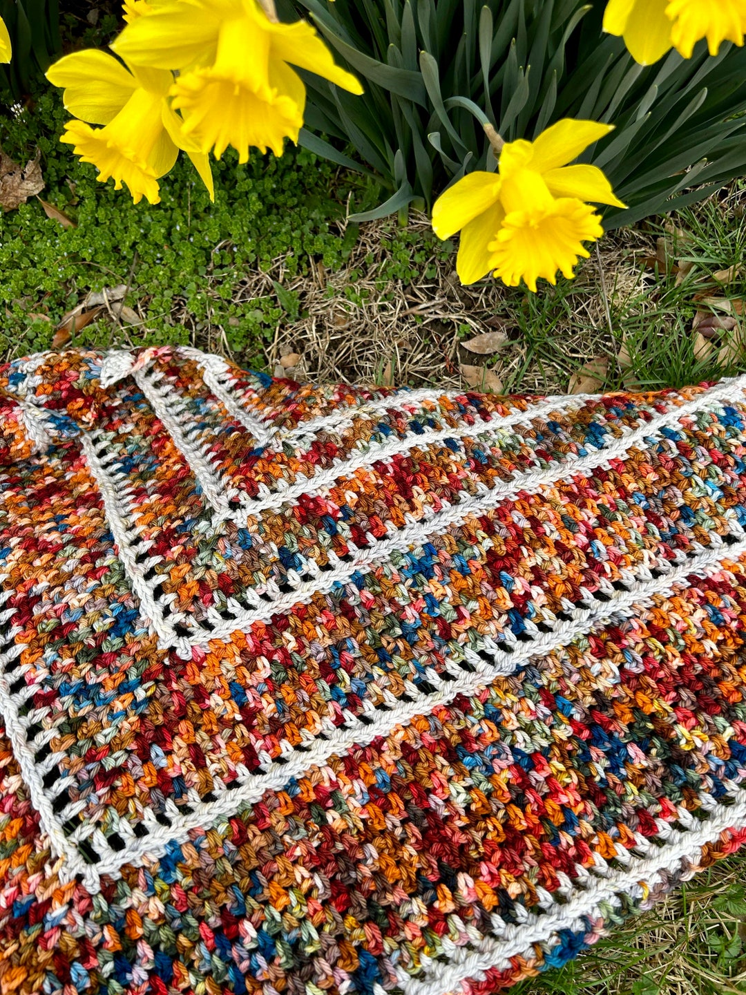 Crochet Pattern: Prime Number Kerchief Scarf–shawl - Etsy