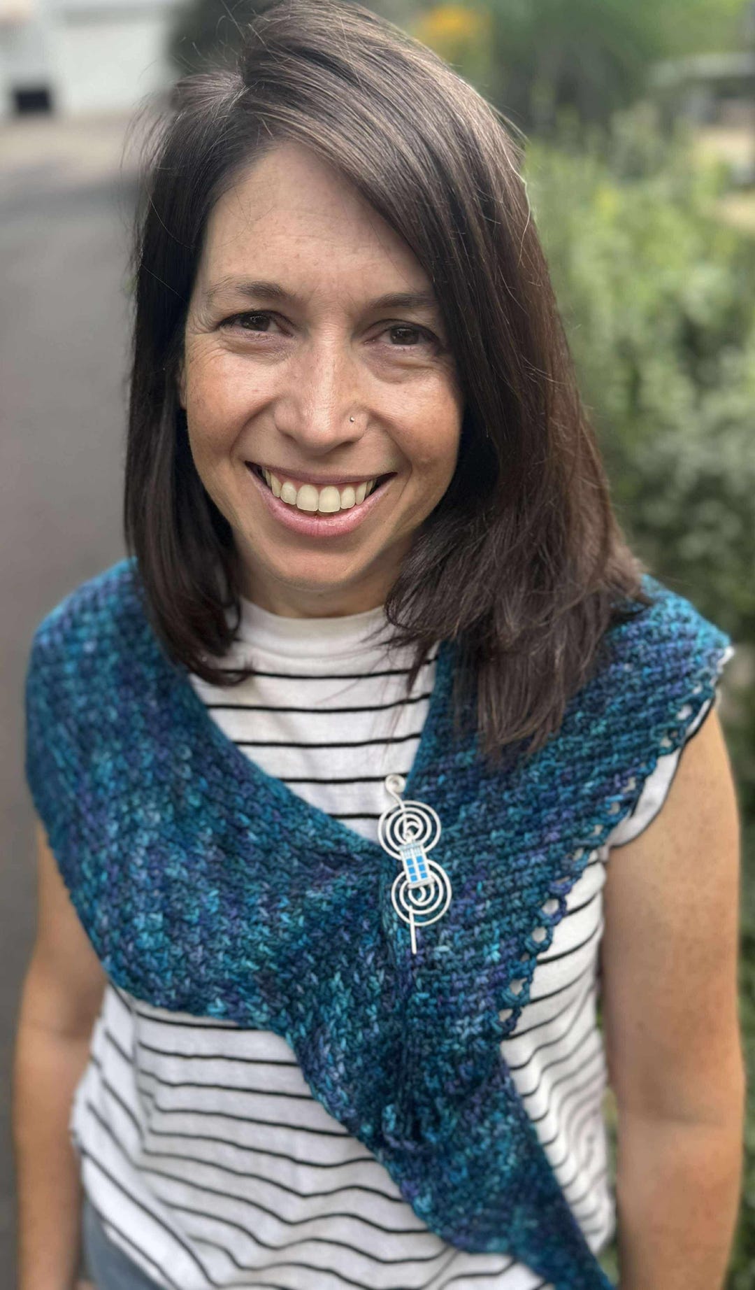 Knitting Pattern: Edelwind Boomerang Shawlette/scarf - Etsy