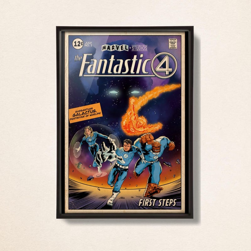 Fantastic Four Poster - Etsy
