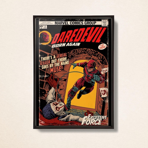 Daredevil Born Again Poster - Etsy