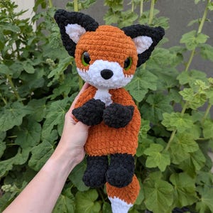 Duchess the Fox Snuggler Crochet Pattern, Stuffed Fox Amigurumi, Fox ...