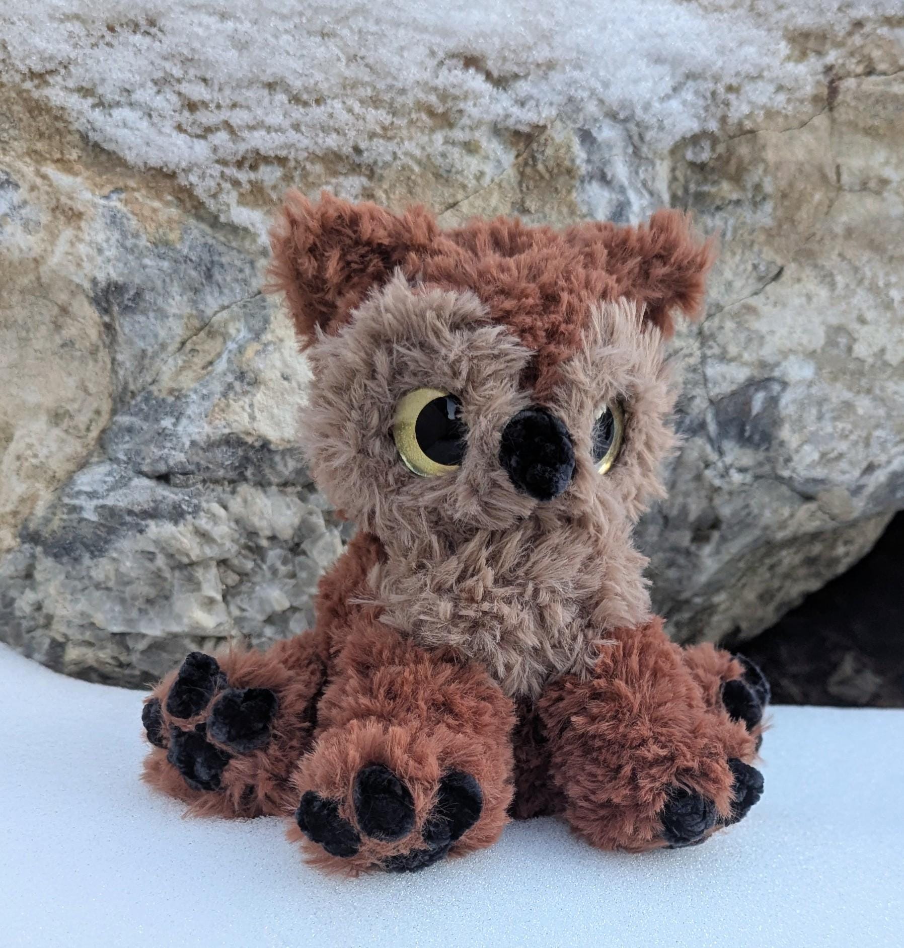 Owlbert the Owl Bear Cub Crochet Pattern, PDF Pattern Digital Download ...