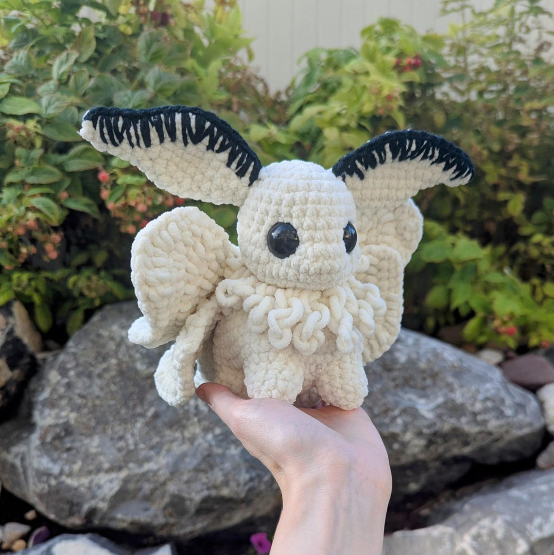 Motthew the Poodle Moth Crochet Pattern PDF, Digital Download, Plush ...