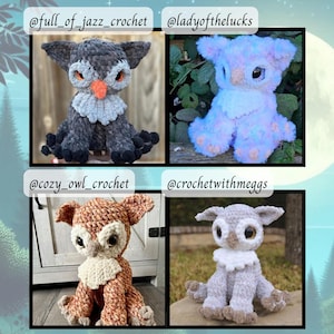 Owlbert the Owl Bear Cub Crochet Pattern, PDF Pattern Digital Download ...