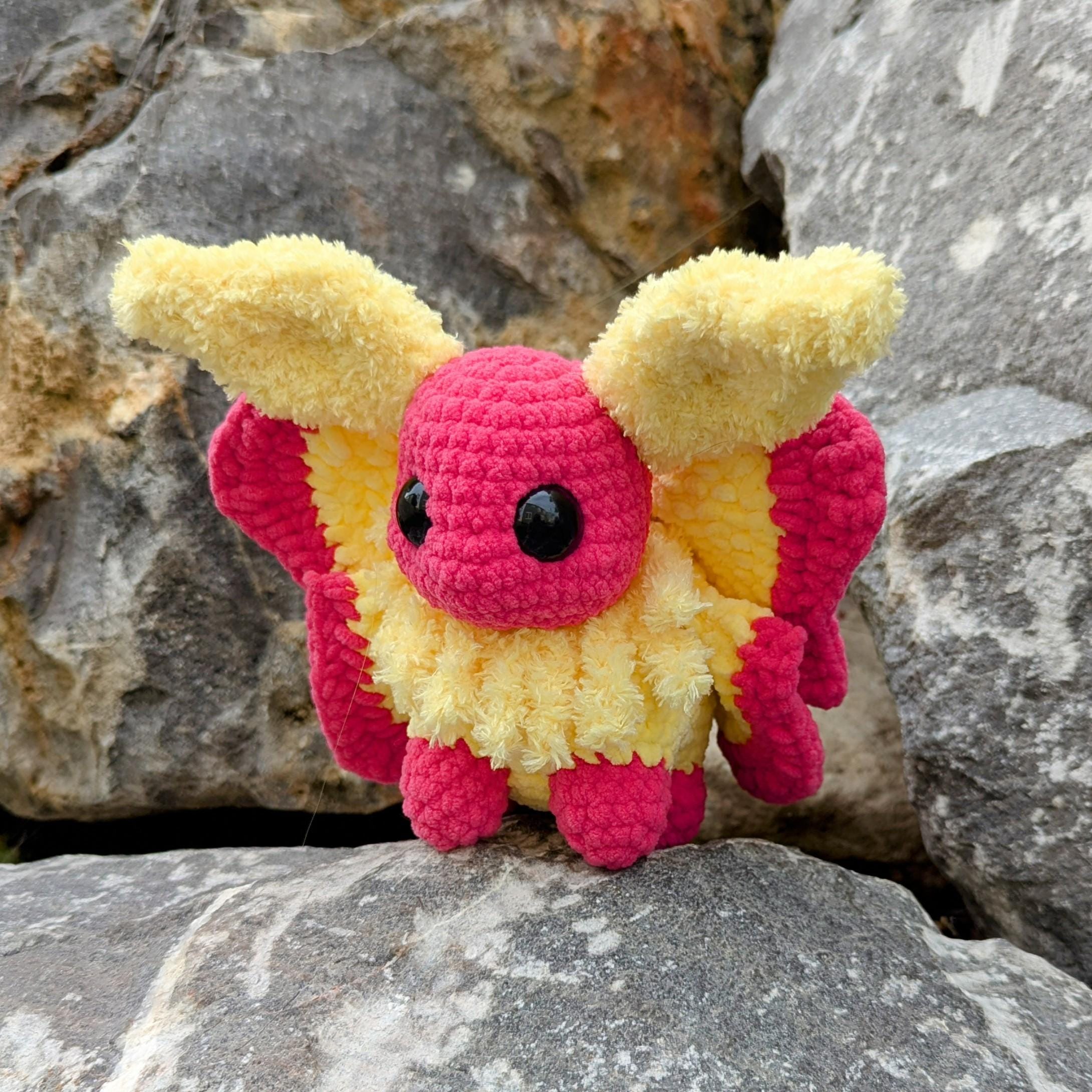 Motthew the Poodle Moth Crochet Pattern PDF, Digital Download, Plush ...
