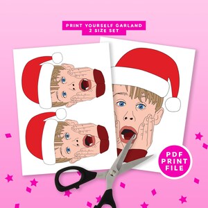 Home Alone Kevin Mccallister Digital Download Garland / Christmas ...
