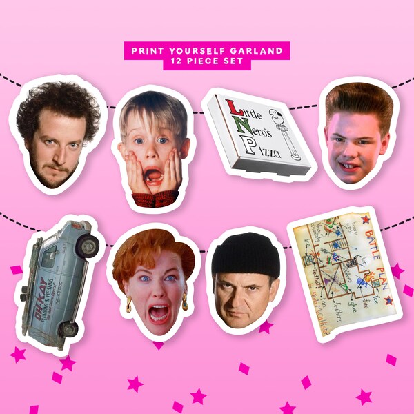 Home Alone Banner - Etsy