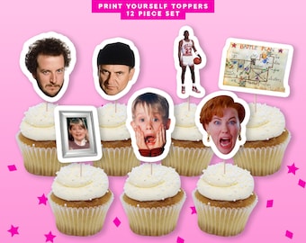Home Alone Digital Download Cupcake Toppers - Etsy