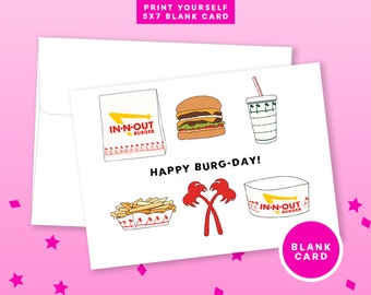 In N Out Cup Pattern - Etsy