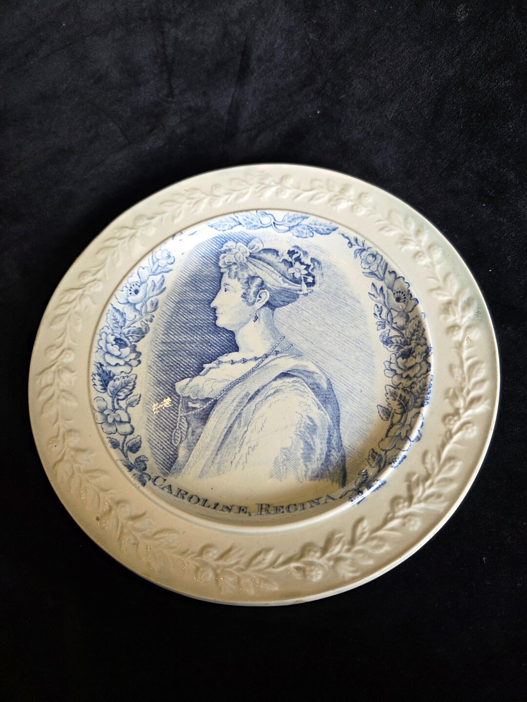 Queen Caroline Plate C1820 (A597) - Etsy