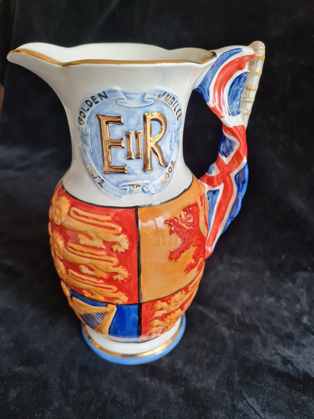 Queen Elizabeth 2nd Burleigh Golden Jug (A431) - Etsy