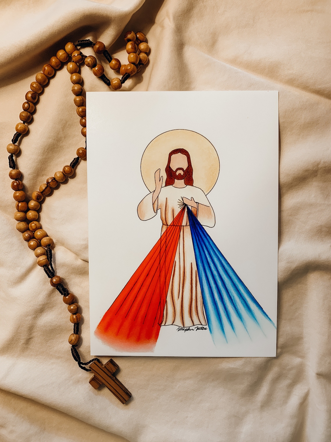 Divine Mercy Print - Etsy