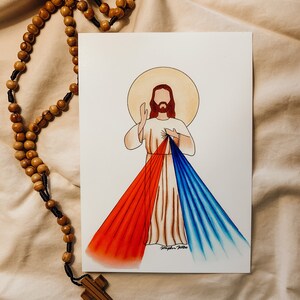Divine Mercy Print - Etsy