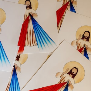 Divine Mercy Print - Etsy