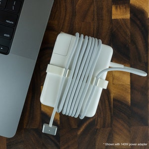 Charger Cable Wrap Organizer for Apple MacBook Charging Cords and USB-C ...