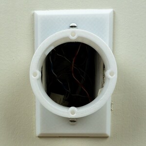 Ubiquiti Unifi 1-gang Box Wall Mount for Lite, Long Range, or Nanohd ...