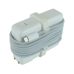 Charger Cable Wrap Organizer for Apple MacBook Charging Cords and USB-C ...