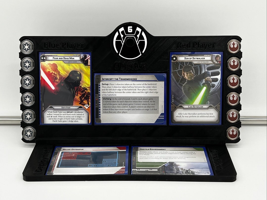 Star Wars Legion Mission Control Board unofficial-fan Made - Etsy