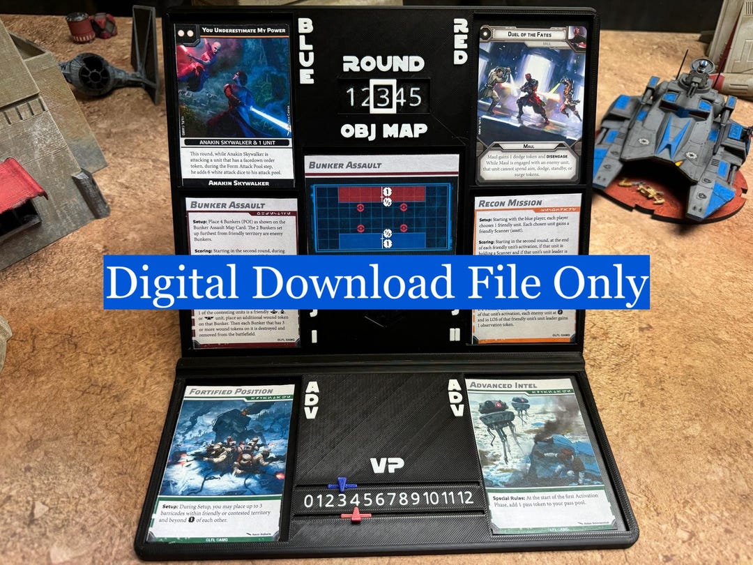 Star Wars Legion Mission Control Board DIGITAL DOWNLOAD unofficial-fan ...