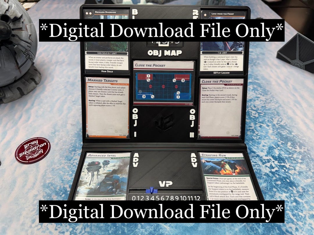 Star Wars Legion Mission Control Board *DIGITAL DOWNLOAD* (unofficial ...