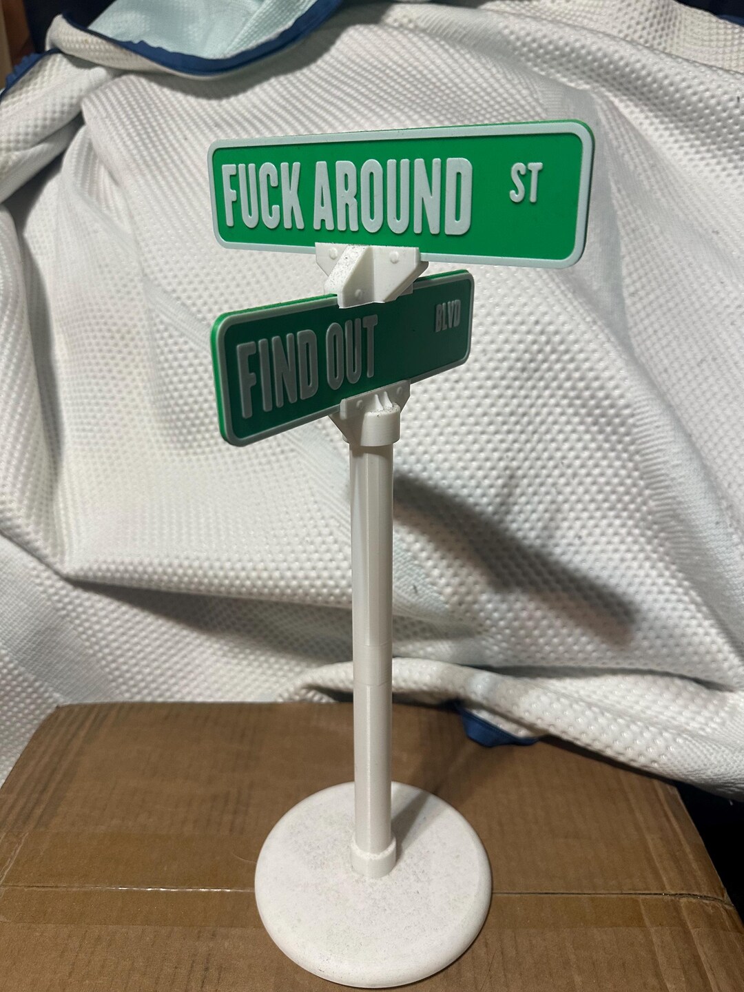 3d Printed FAFO Street Sign With Stand - Etsy