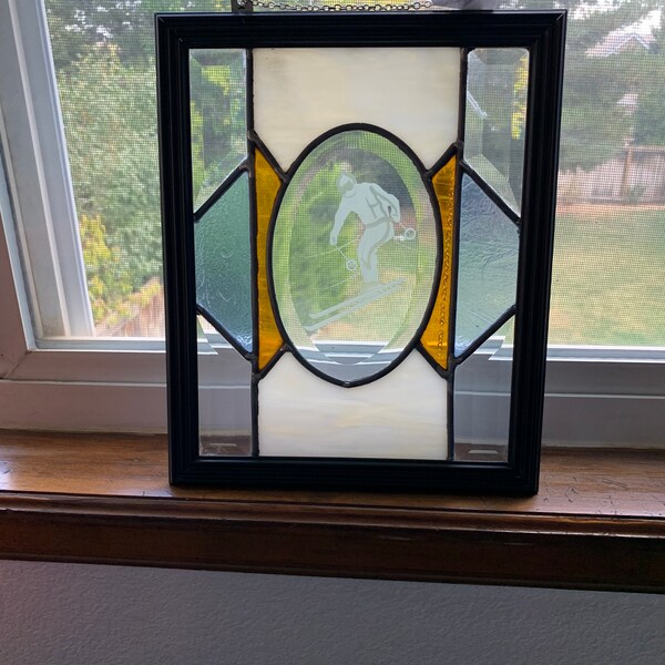 Stained Glass Window Hanging - Etsy