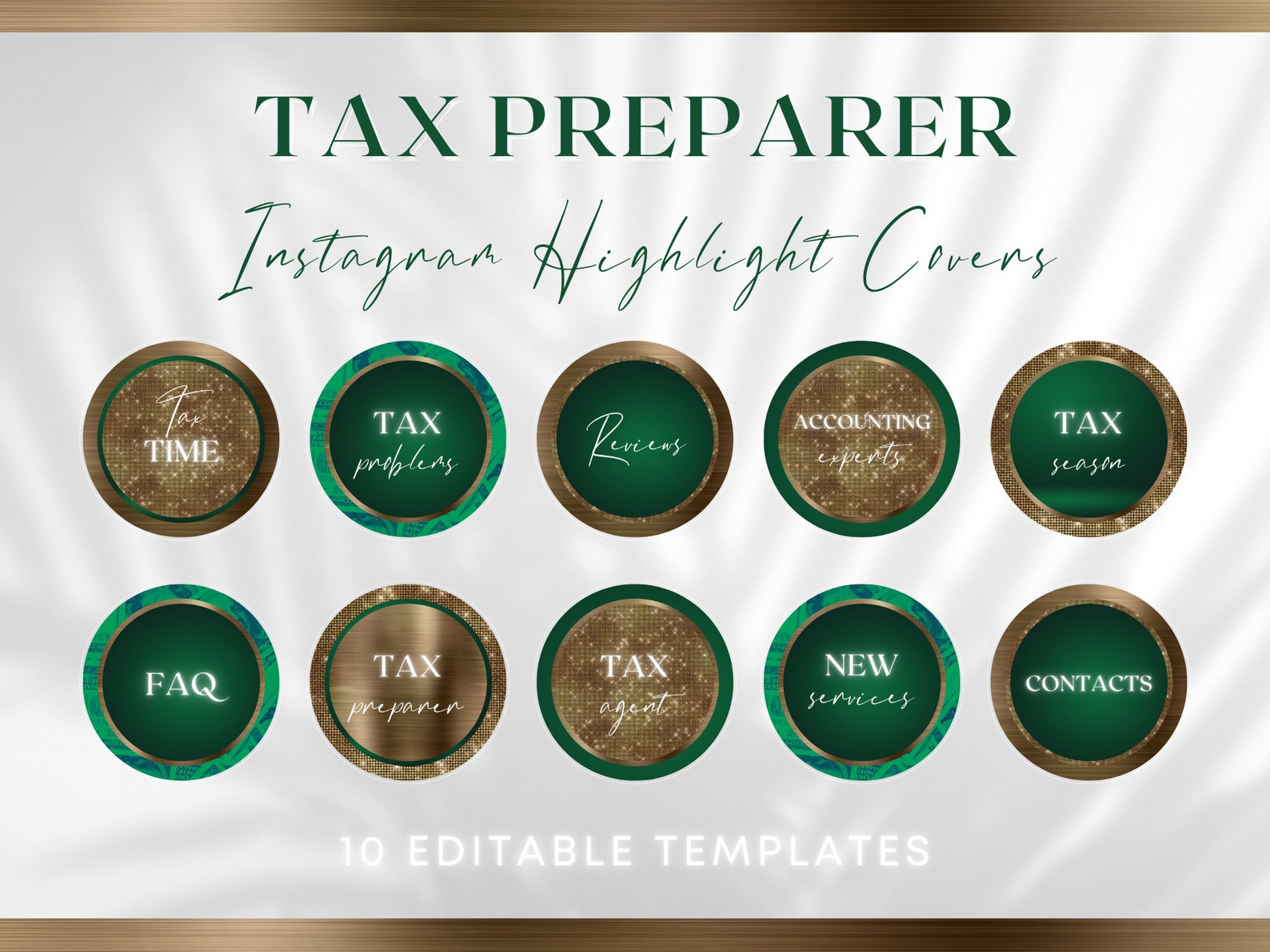 Tax Preparer Instagram Highlight Covers,tax Prep Highlight Covers, Tax ...