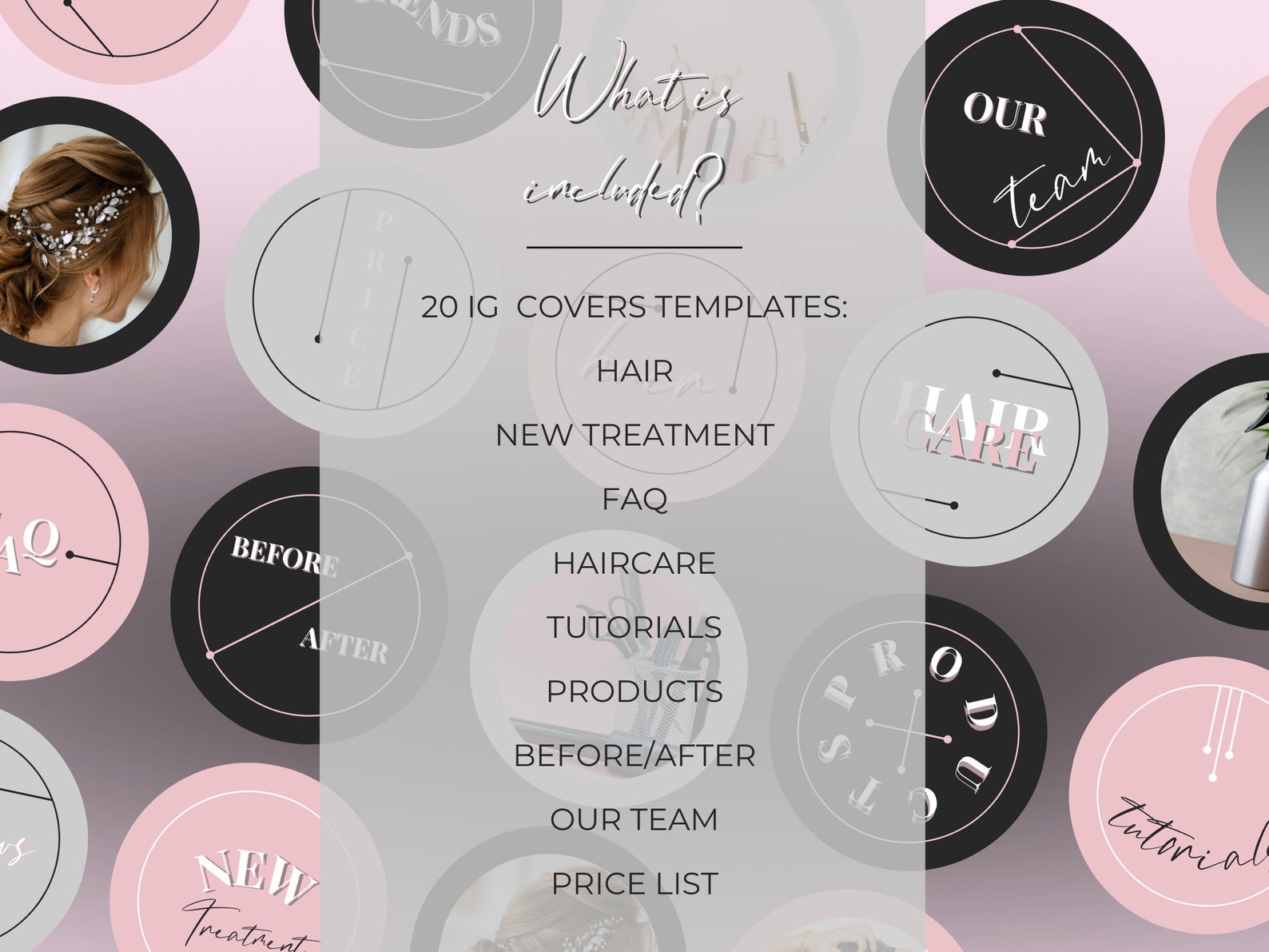 Hair Stylist Instagram Highlights Covers Hair Salon Highlight - Etsy