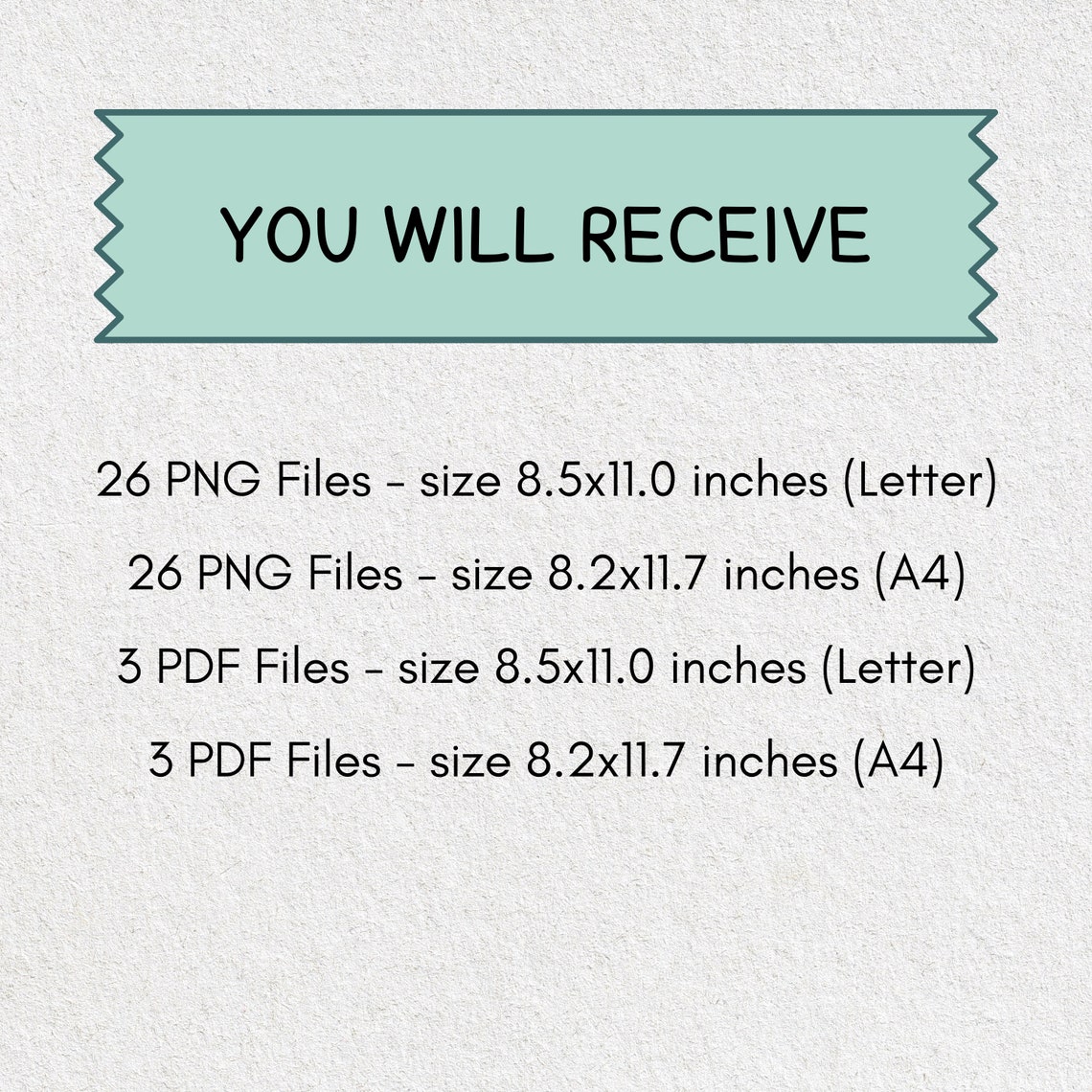 26 ABC Alphabet Flash Cards, ABC Flash Card, Letters Flashcard, Neutral ...