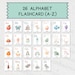 26 Item Alphabet Flash Cards, ABC Flash Card, Letters Flashcard ...