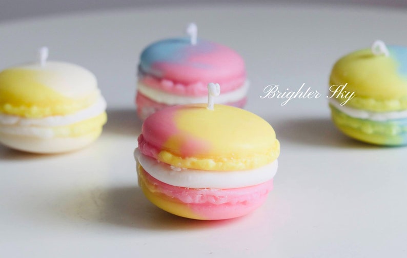 Tie Dye Macaron Candle |personalized Gift|best Friend Gift|mothers Day ...