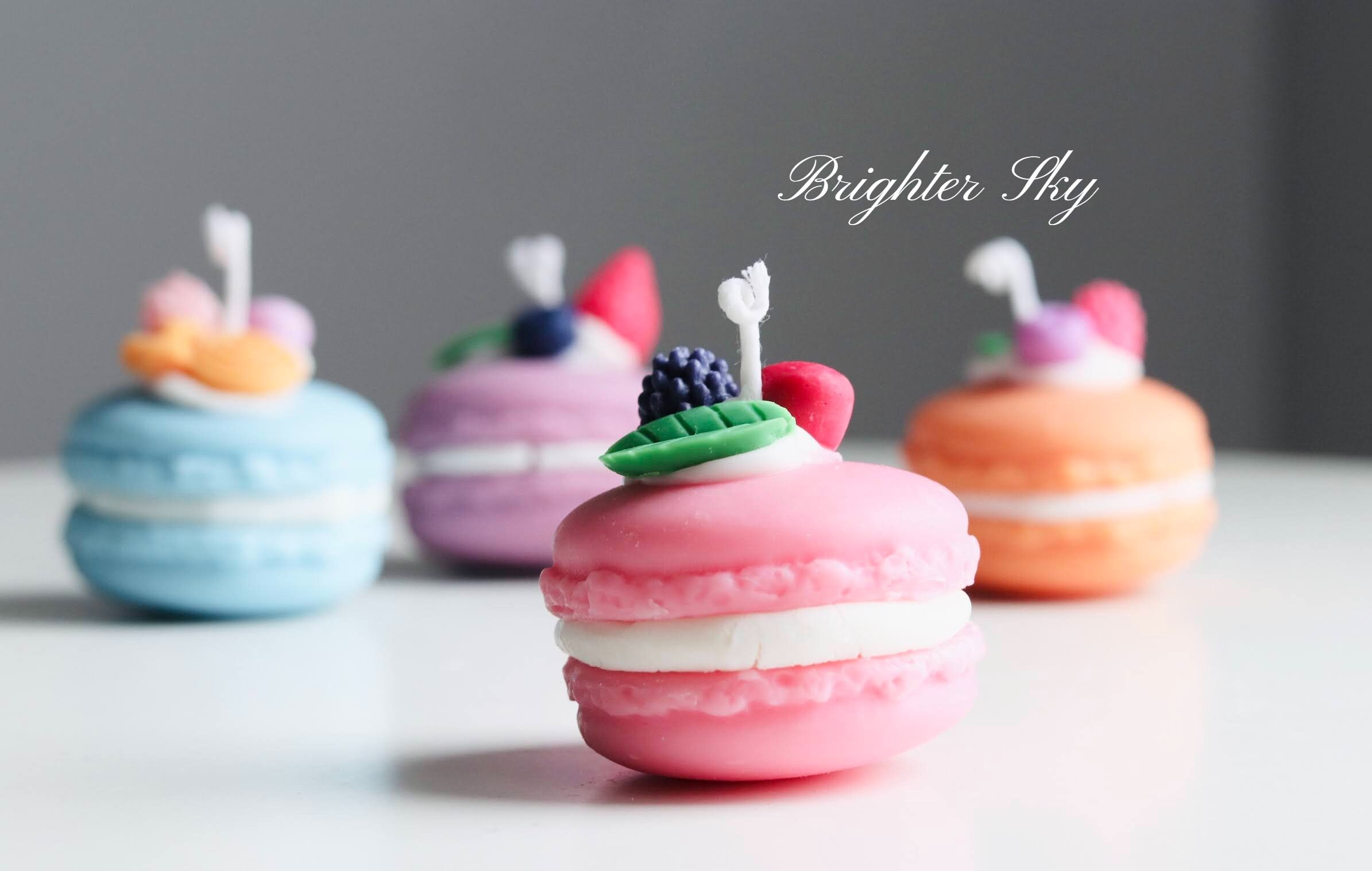 Macaron Candle|personalized Gift|best Friend Gift|mother's Day Gift ...