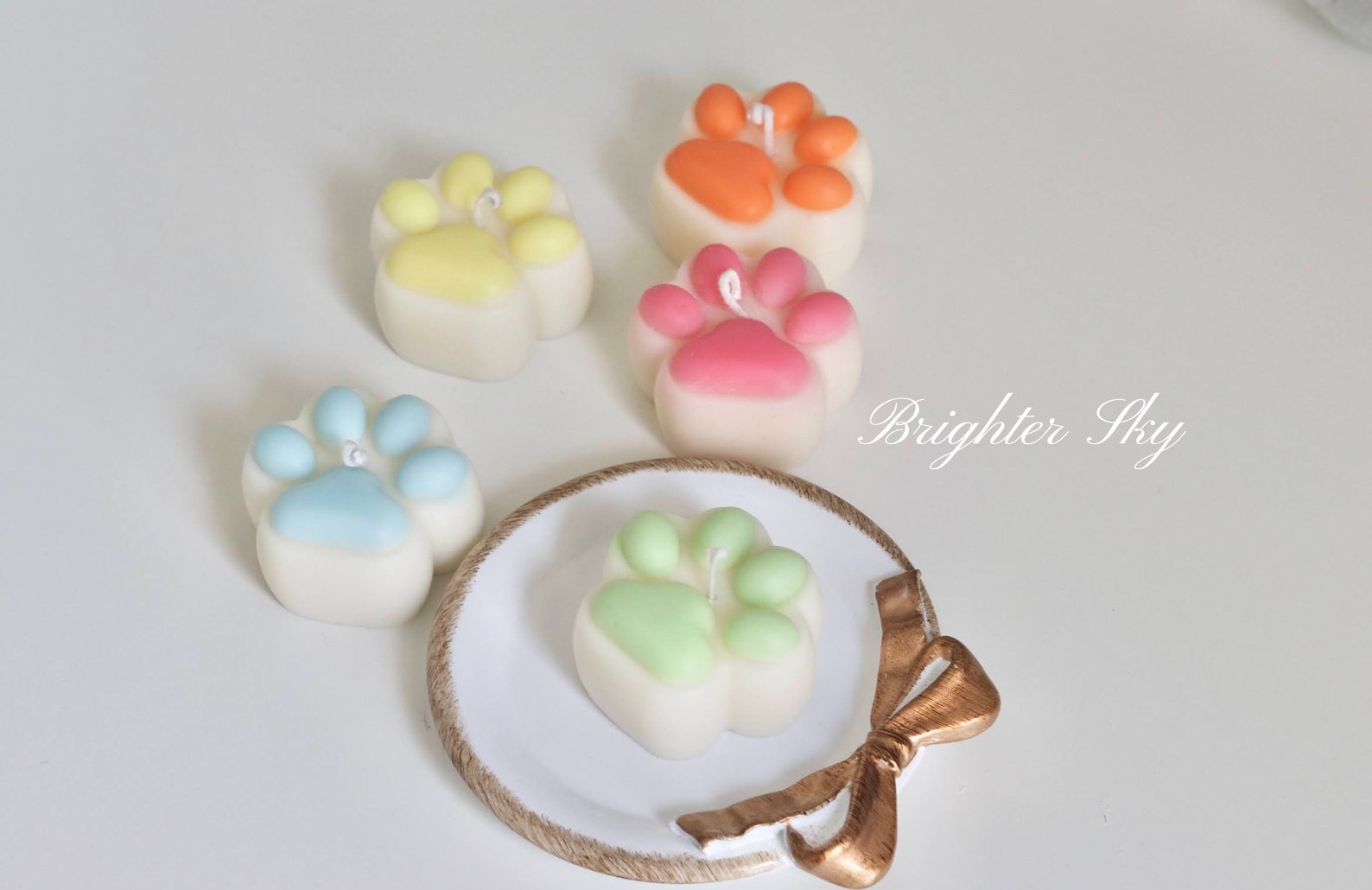 Paw Candle personalized Giftsbest Friend Gifthome - Etsy